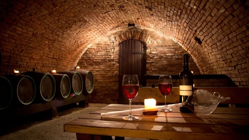 Wine tasting at the Da Vinci winery - Grotta Giusti