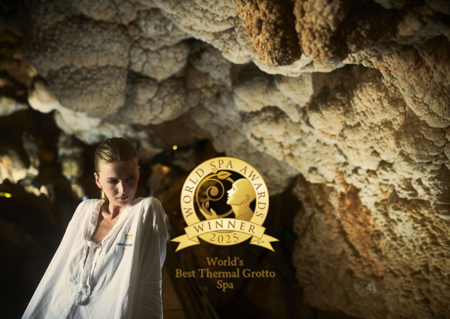 Grotta Giusti wins the title of World’s Best Thermal Grotto Spa at the 2025 World Spa Awards ...